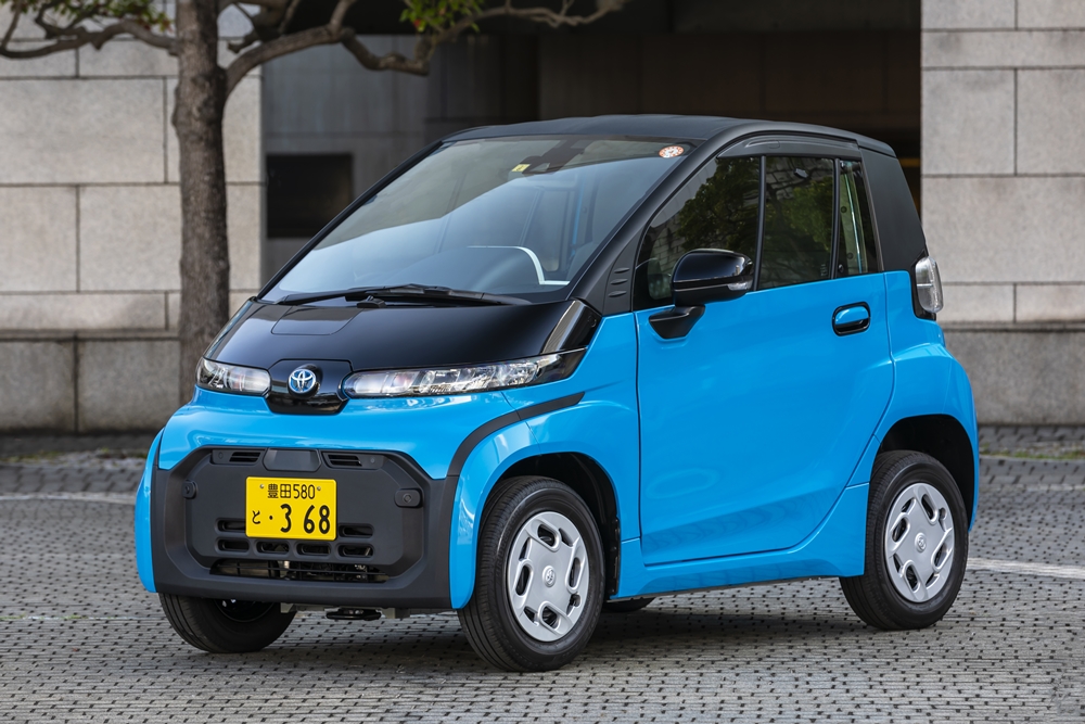 Toyota C+ Pod ราคาเริ่ม 4.8 แสนบาท รถยนต์ไฟฟ้าขนาดเล็กแบบ 2 ที่นั่ง