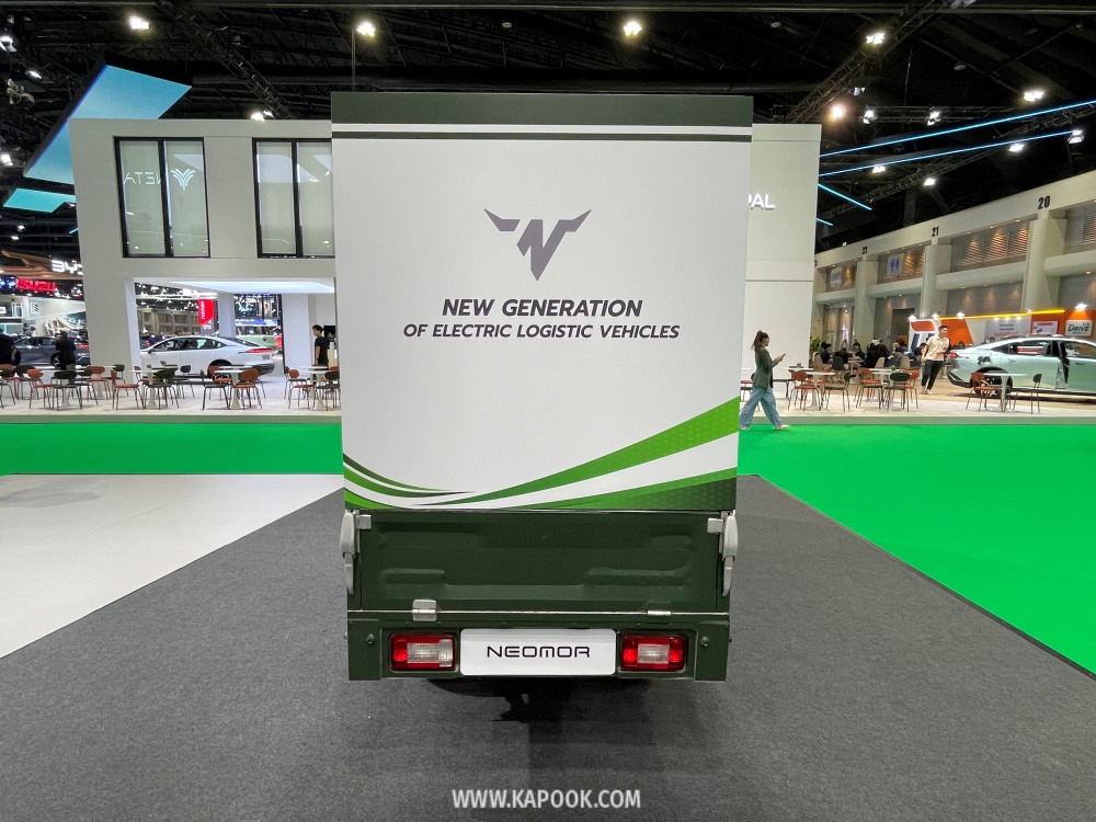Neomor D01 รถบรรทุกไฟฟ้าขนาดเล็กจิ๋วสำหรับการขนส่งในเมือง