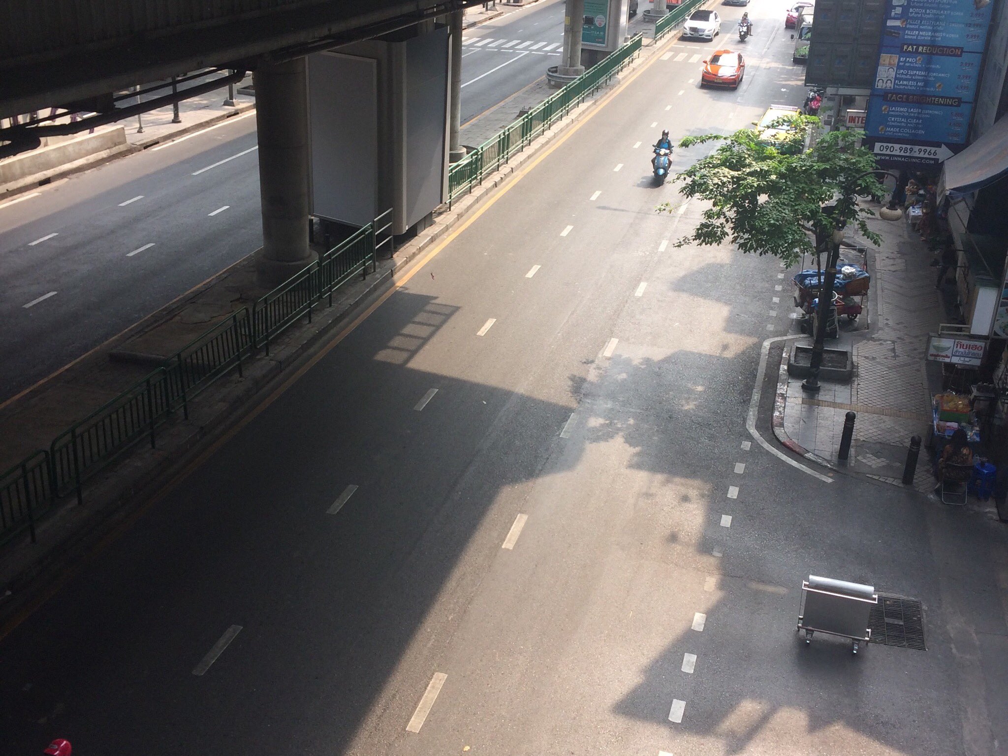 วันสงกรานต์ ที่สีลม 2562 VS 2563 บรรยากาศดูเงียบเหงา