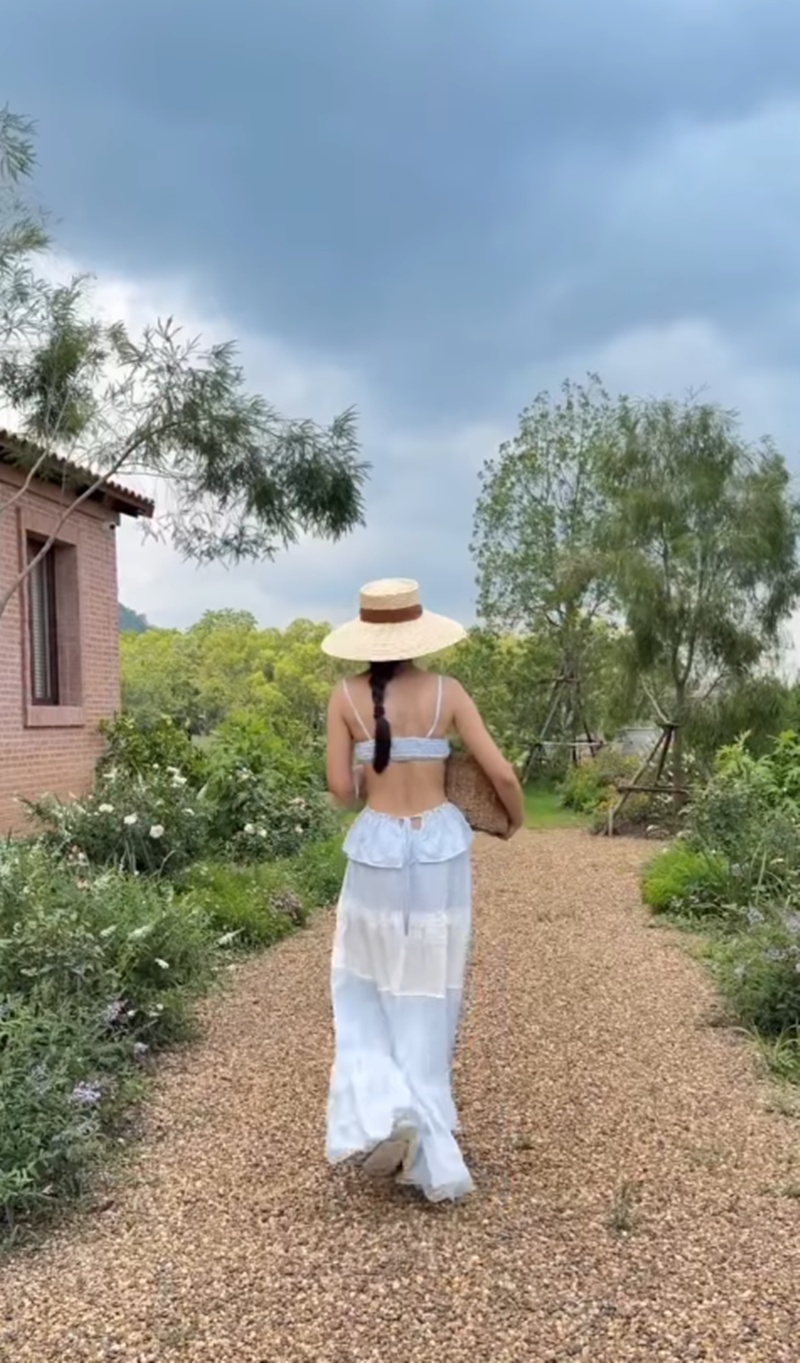 ญาญ่า เปิดสวนผักที่บ้าน บรรยากาศและไวบ์ดีมาก